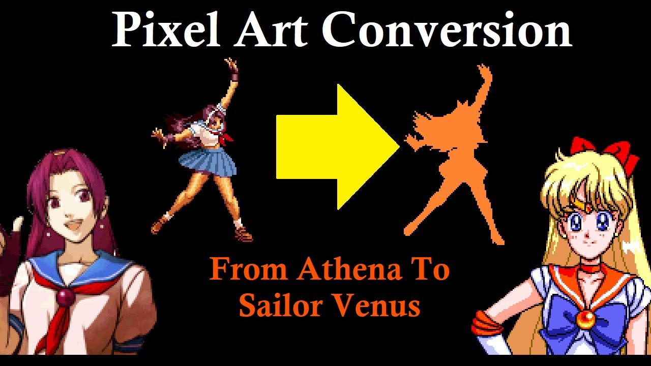 Pixel Art Conversion of Psycho Ball 2nd Frame From Athena Asamiya to ...