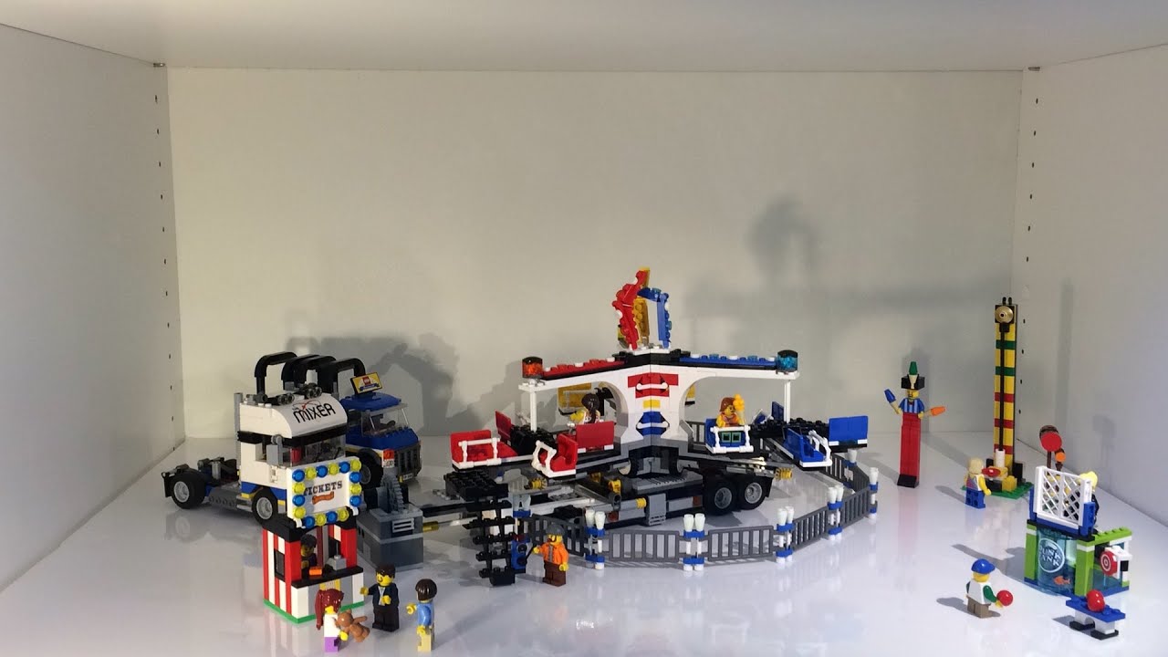 Lego Fairground Mixer Review! Set 10244! - YouTube