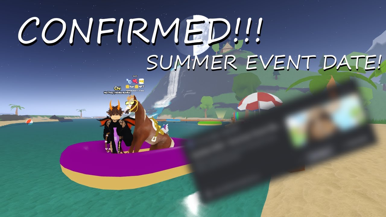 Wild Horse Islands | Summer Event Date and Time!! - YouTube