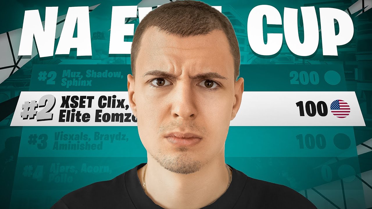 Clix 2ND PLACE NA Eval Cup 🥈 ($1,200) | 6/18 - YouTube