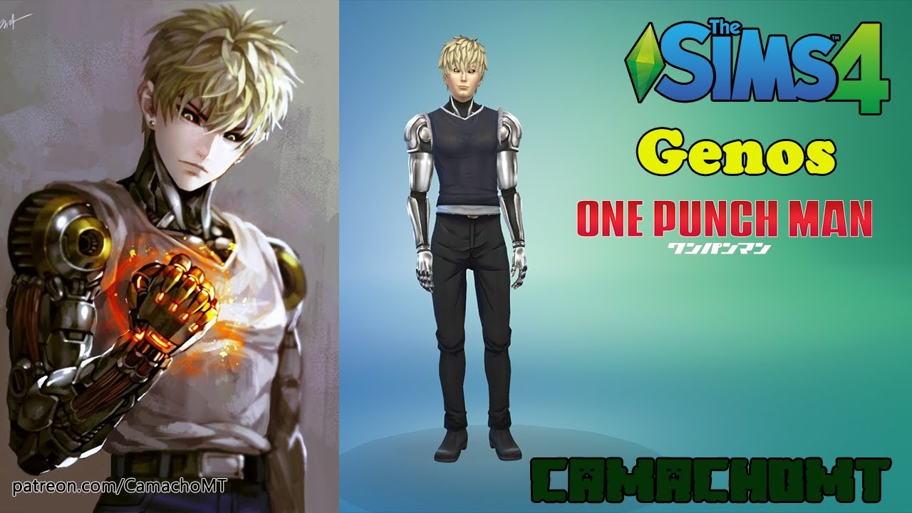 Genos | One Punch Man | Sims 4 | - YouTube