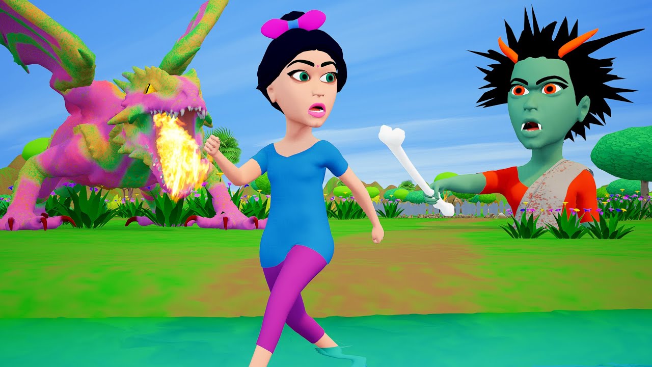 Chinki ki Shaitani 81 Monster Wala Cartoon | Rohan Robot Ki Comedy ...