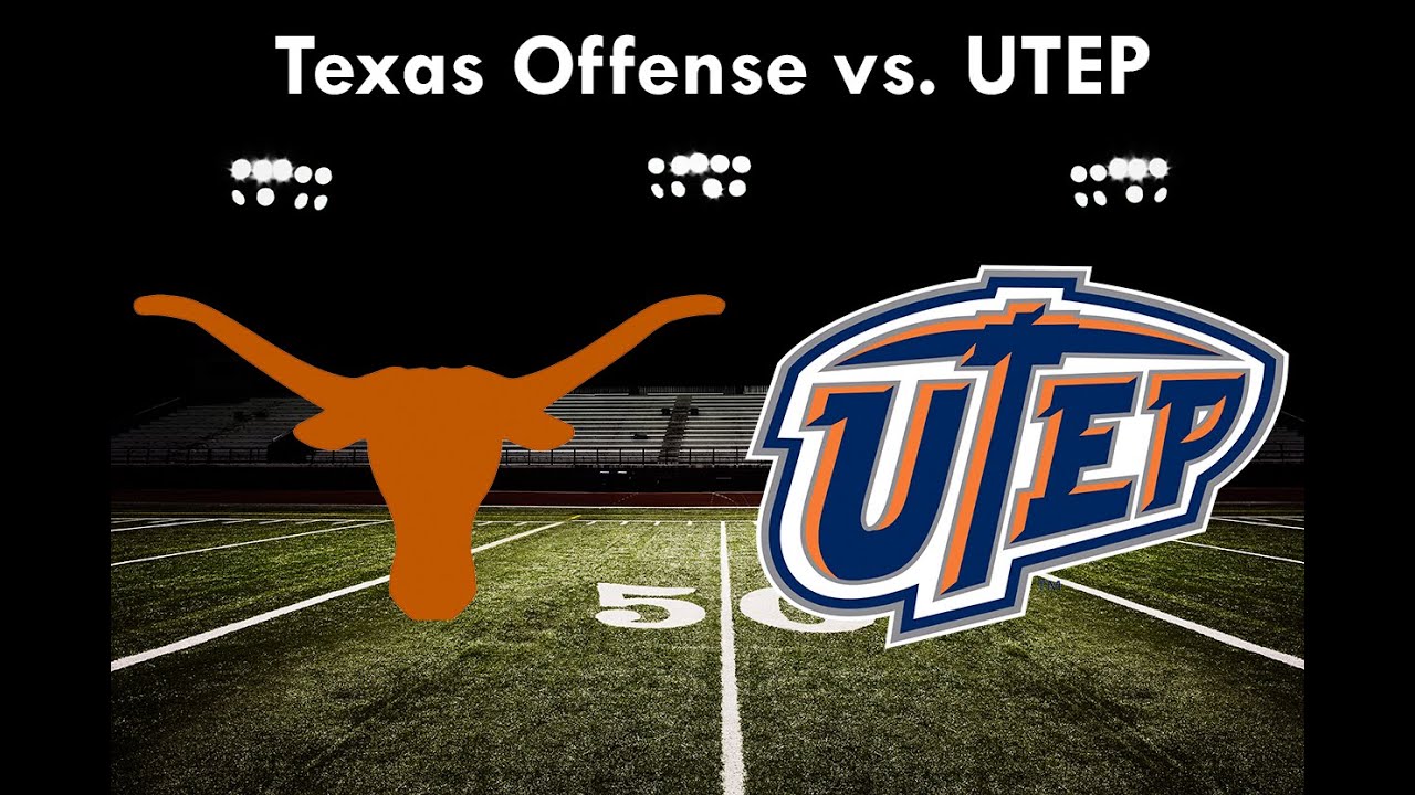 Texas Offense vs. UTEP (2016) - YouTube