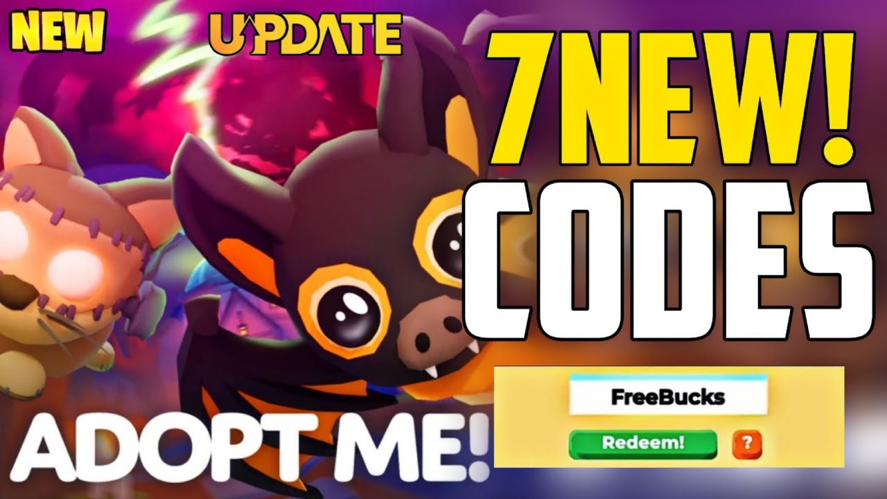 *OCTOBER UPDATE* ALL WORKING CODES FOR ADOPT ME 2024! ROBLOX ADOPT ME CODES - YouTube