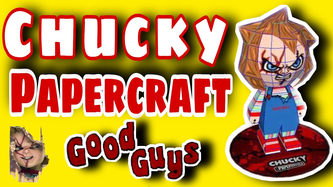 Como hacer Chucky Papercraft diy - YouTube