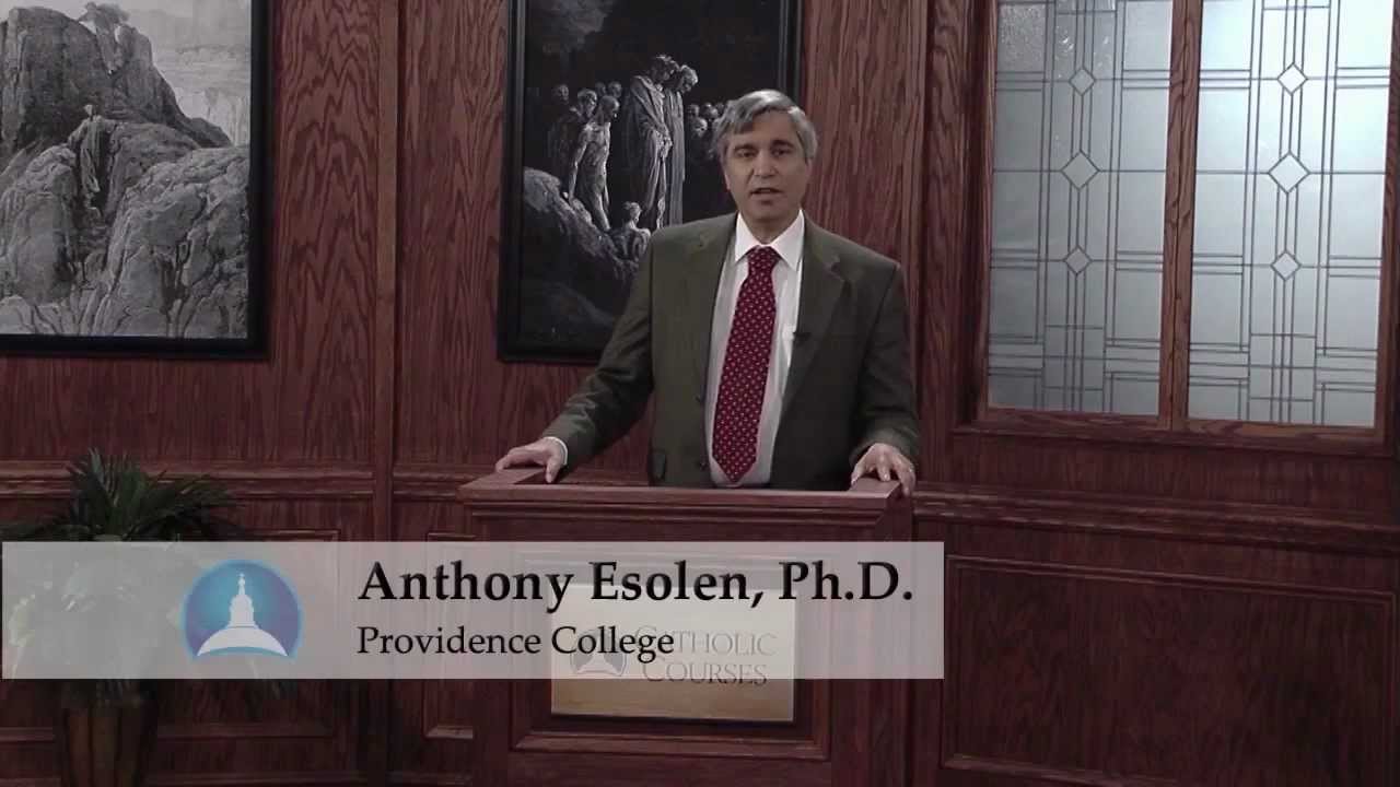 Dante's Purgatory | Anthony Esolen | Lecture 1: Cantos 1–4, On the ...