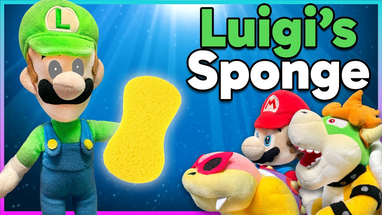 Luigi's Sponge - Wonder Mario Bros - YouTube