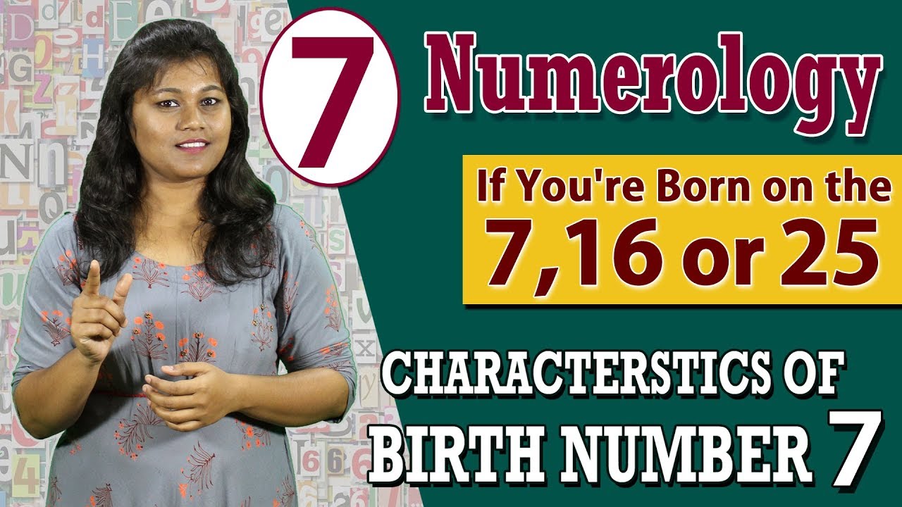 Numerology 7 Personality