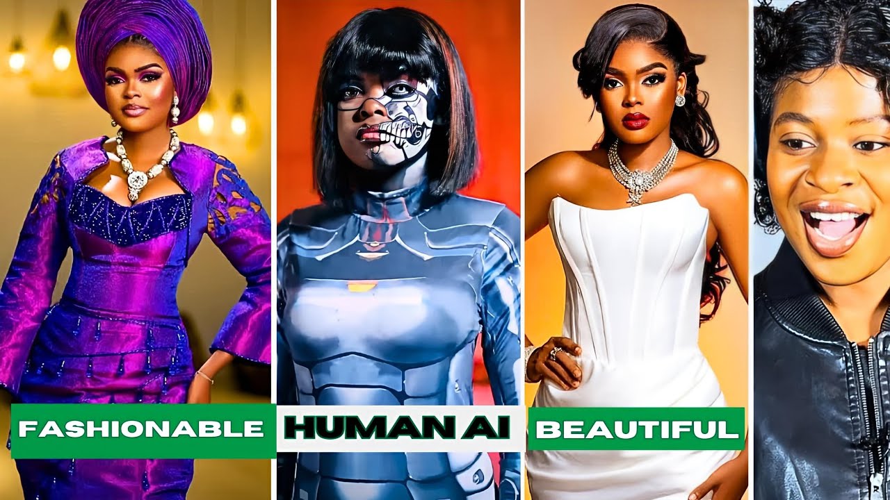 All Shades Of Ai Jarvis (Jadorita) African Human Robot 🤖 ~ IYAWO PELLER ...