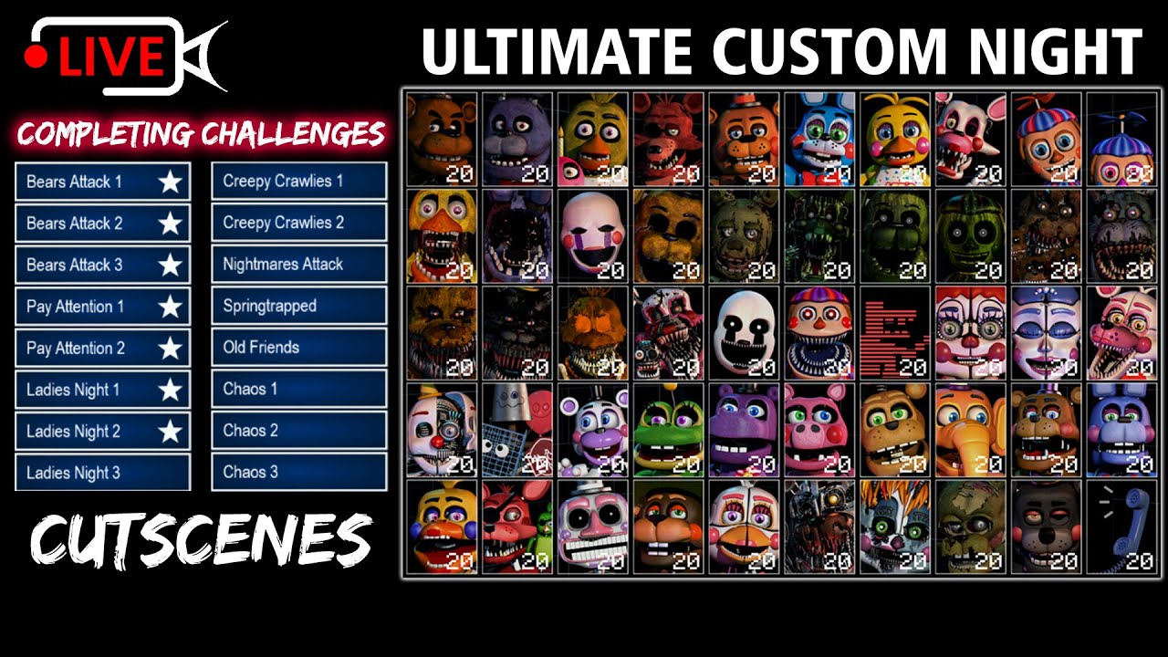 ULTIMATE CUSTOM NIGHT #2 - YouTube