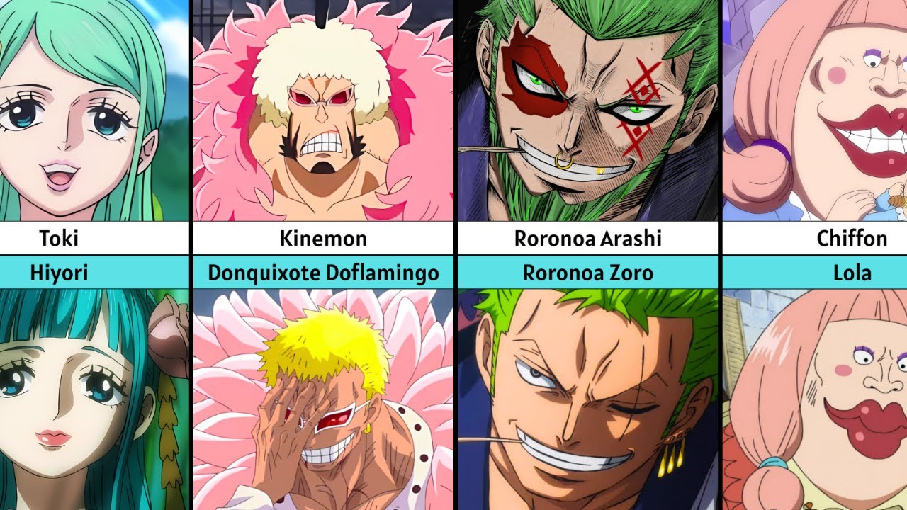 One Piece Characters Who Look Similar - YouTube