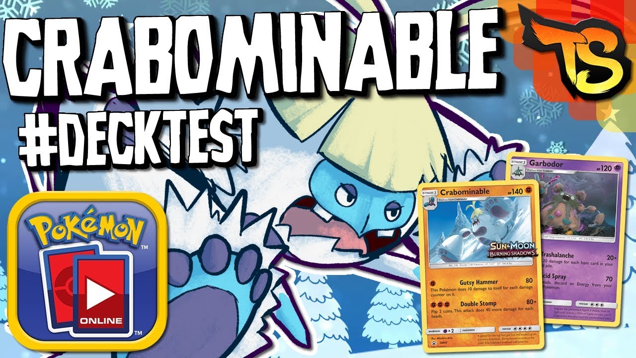 Pokémon TCG - Crabominable/Garbodor Deck! (Simples DEMAIS!) #DECKTEST ...