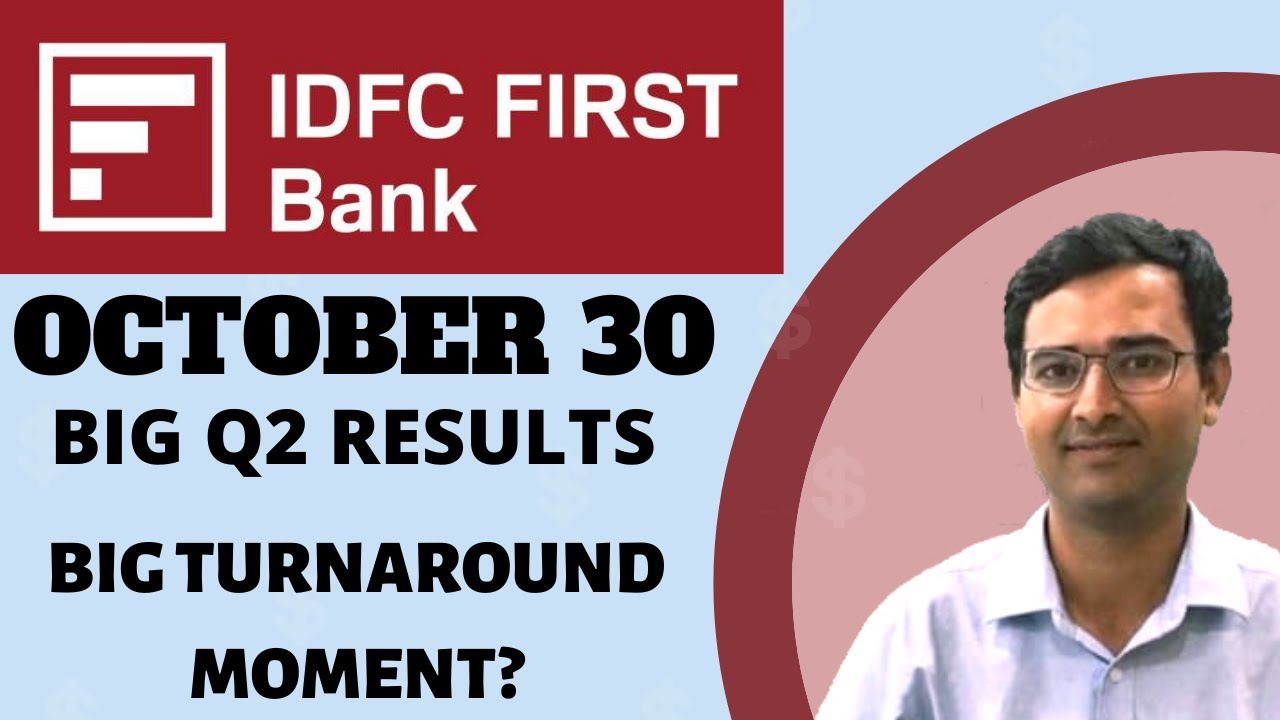 IDFC First bank q2 results | IDFC First bank share news| IDFC first ...