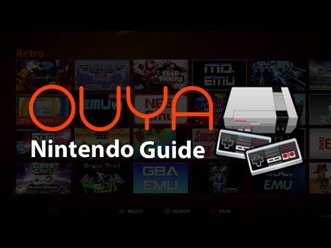 Ouya Nintendo Emulator Guide - How To Install ROM's On The Ouya + Gameplay - YouTube