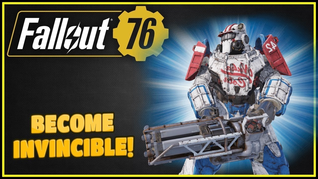 Full Health Heavy Gunner Build (God Mode) - Fallout 76 - YouTube