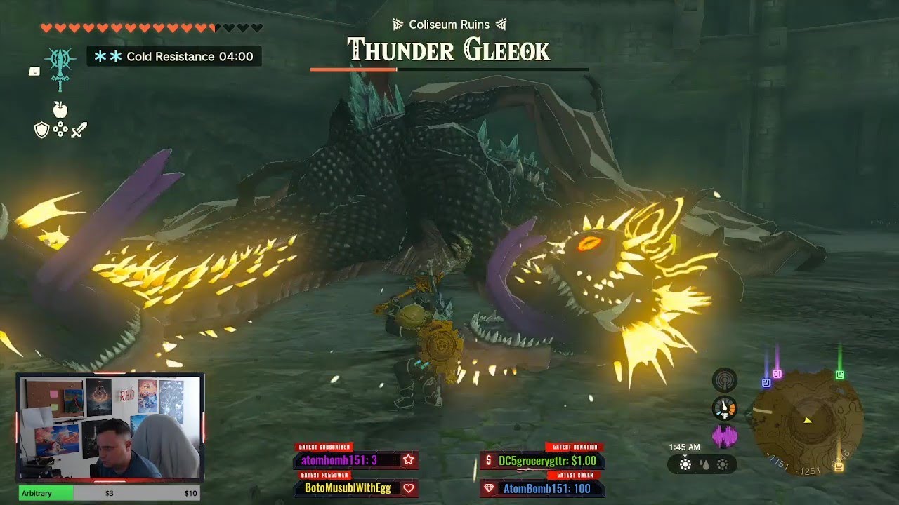 Fighting Thunder Gleeok - YouTube
