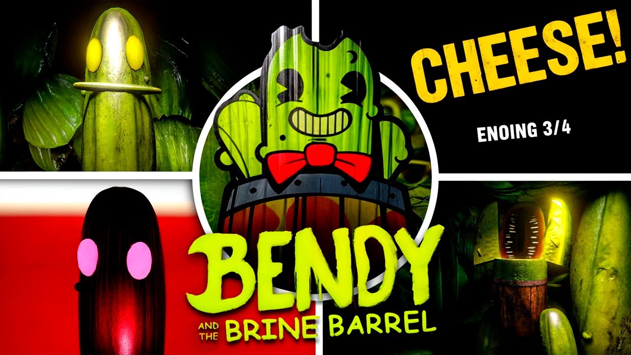 Bendy and the Brine Barrel - All Endings & Secrets - YouTube