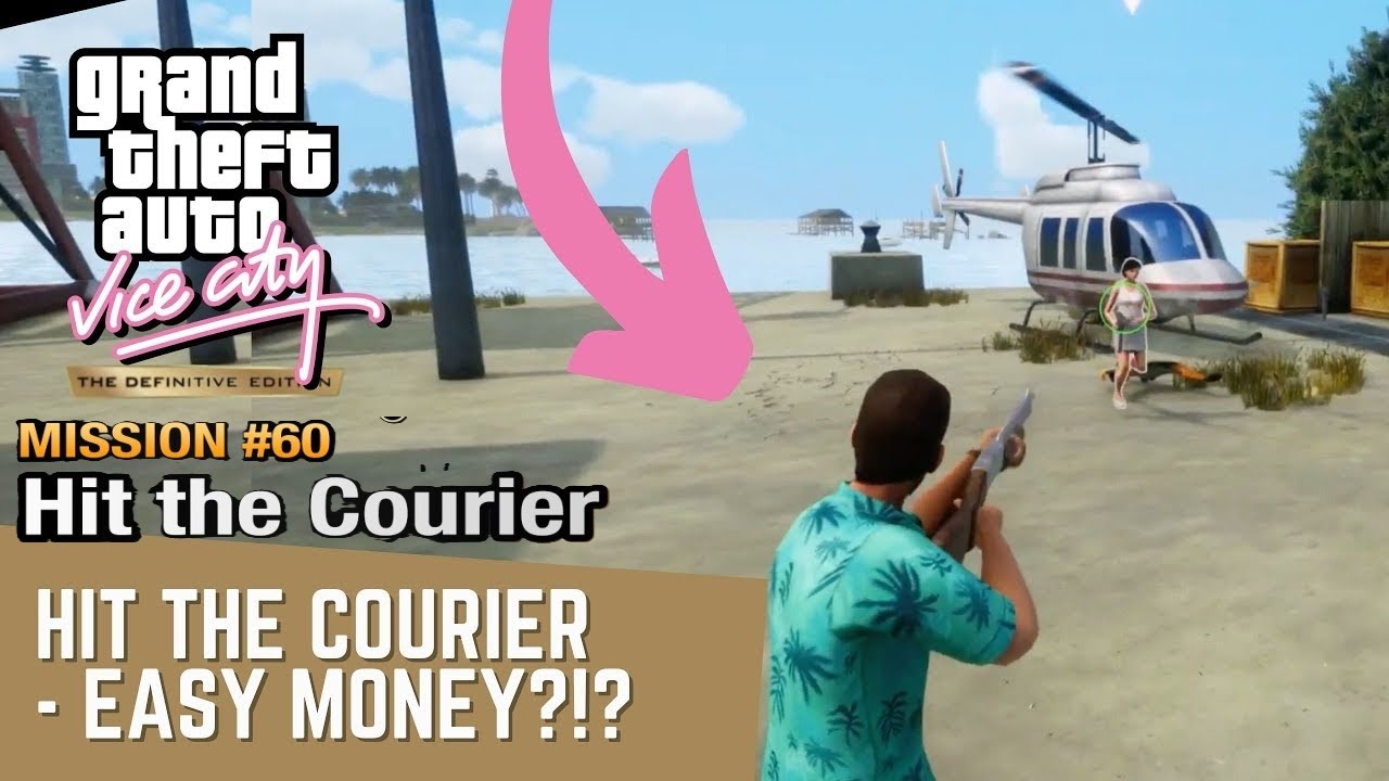 GTA: Vice City—The Definitive Edition 💼🔫 Mission 56: Hit the Courier ...