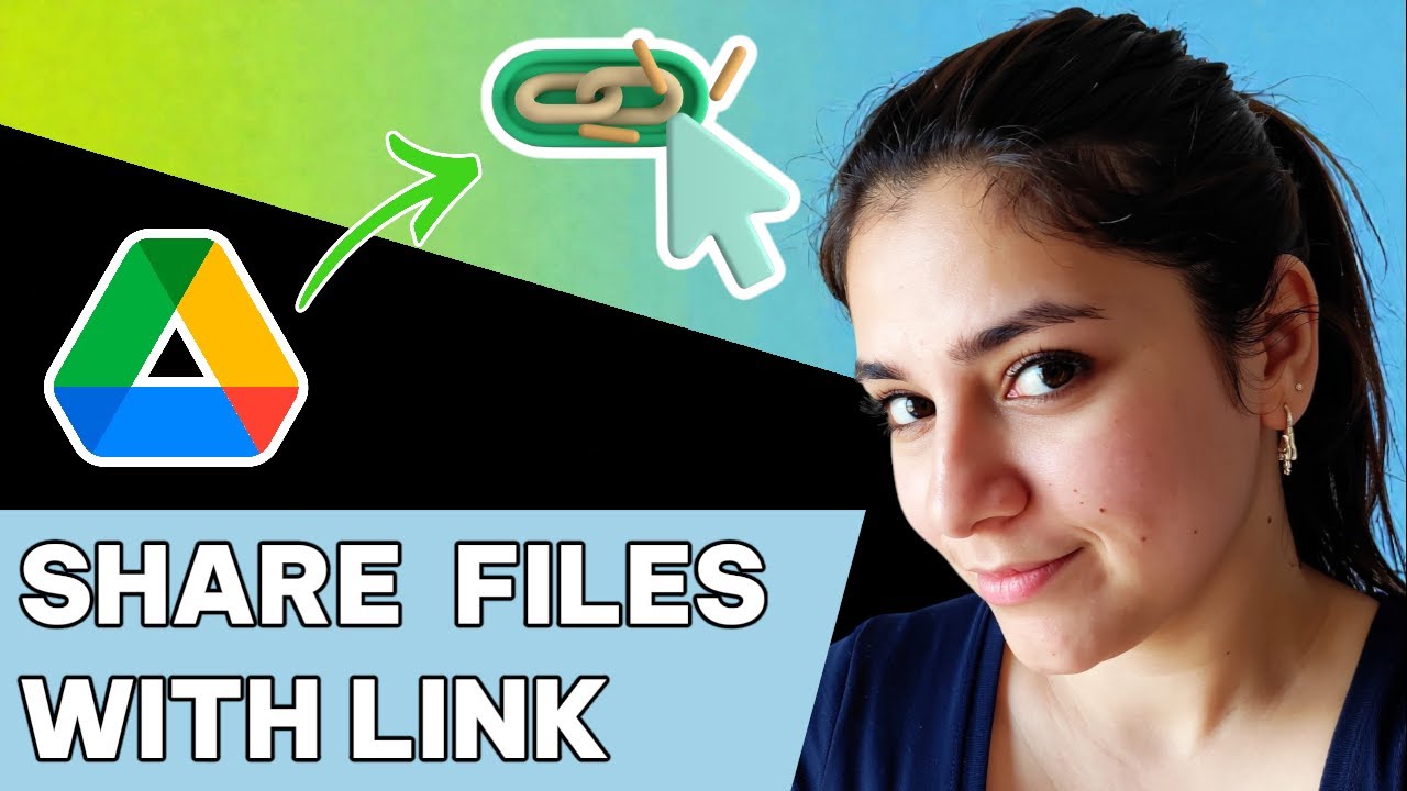 How to share GOOGLE DRIVE files with link - YouTube