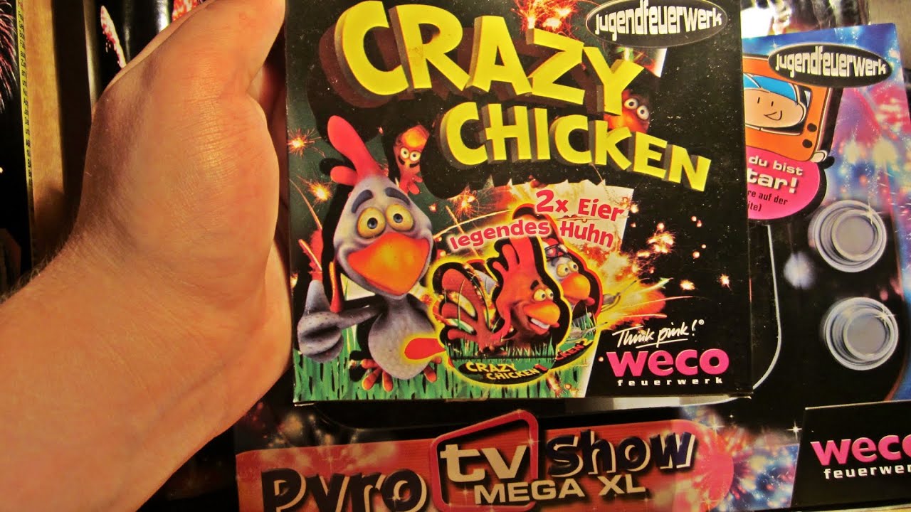 Crazy Chicken Weco (Pyro TV Show Mega XL) [1080p Full HD] - YouTube
