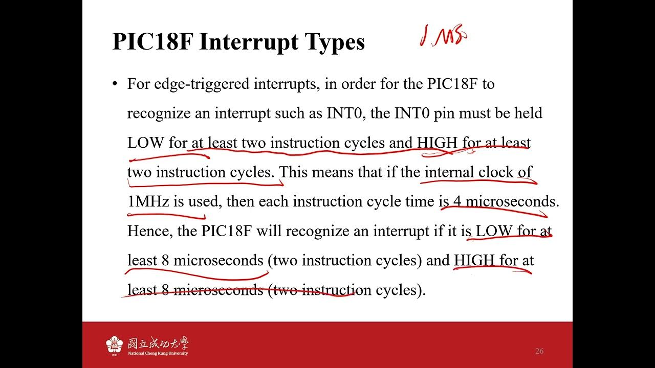 [MC 2023] Ch9: PIC18F Interrupt IO, LCD, and Keyborad Interfacing - Part 2 - YouTube
