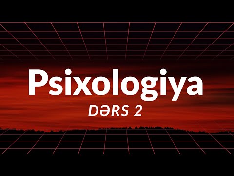 Psixologiya Dərs 2