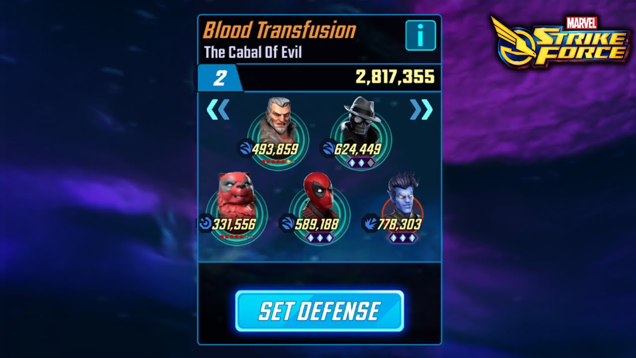 NEW UPDATED CC DEF! - MARVEL Strike Force - MSF - YouTube