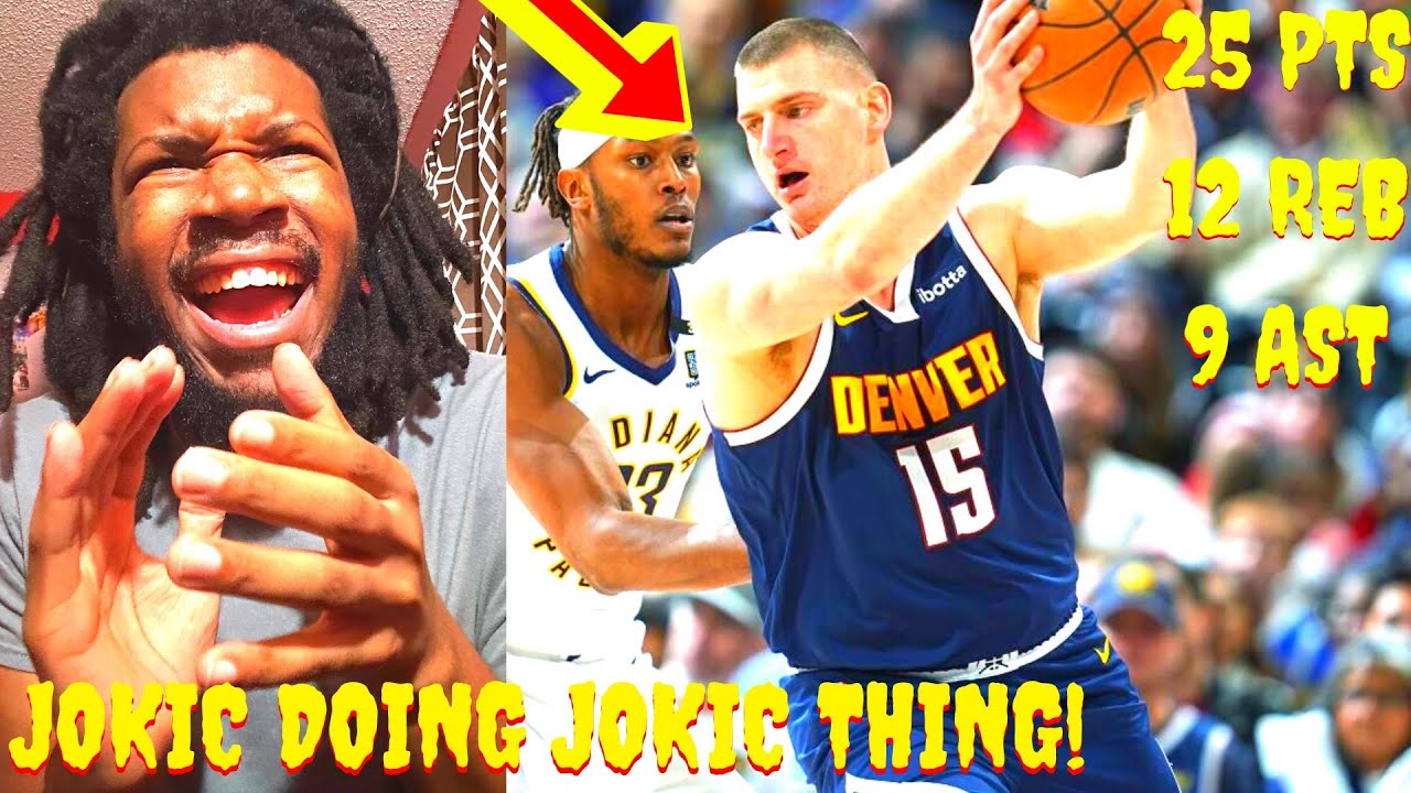 NUGGETS VS PACERS REACTION 2024 DENVER NUGGETS VS INDIANA PACERS ...