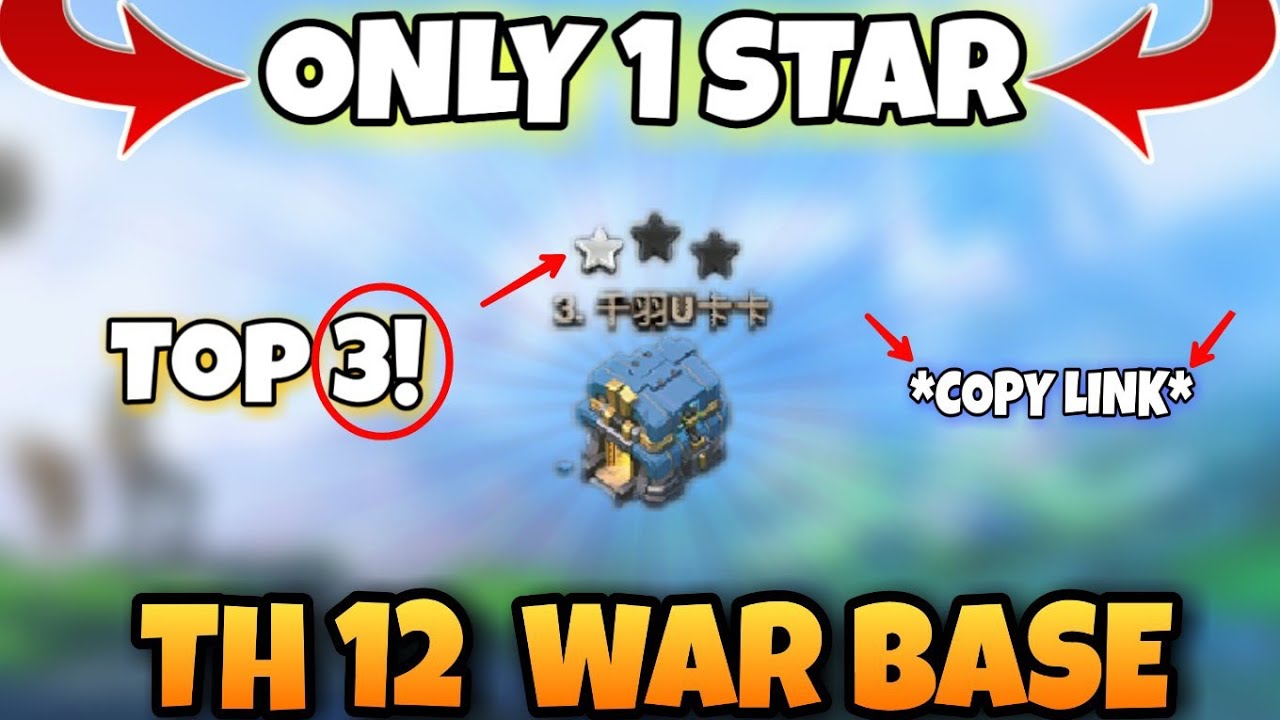 5 New Unbeatable TH12 EXCLUSIVE WAR BASES | WITH COPY LINK IN ...