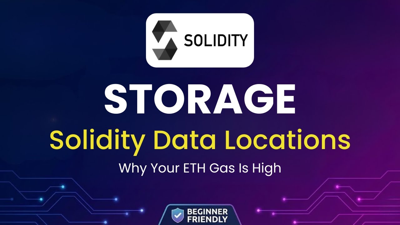 Solidity Storage Explained | Solidity Beginner Tutorial - YouTube