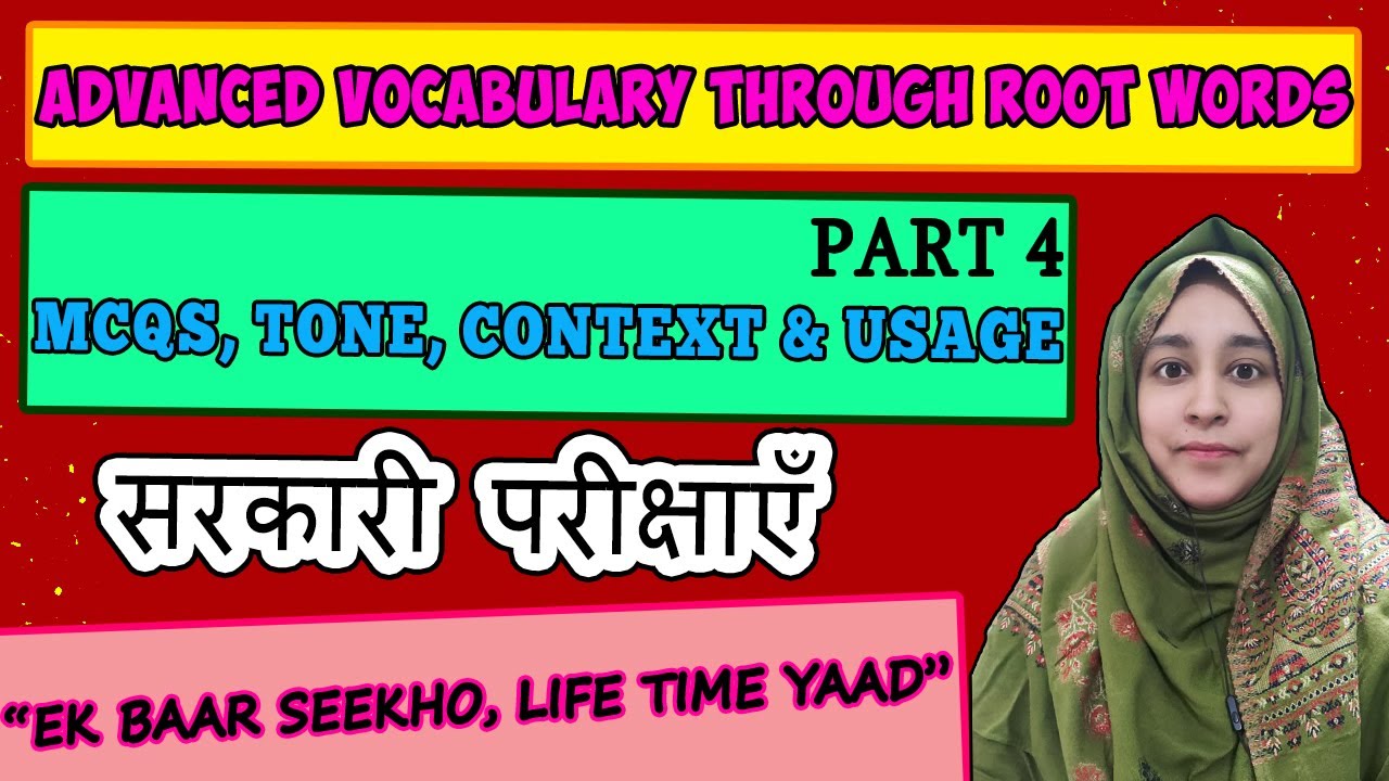 Root Words Vocabulary for Competitive Exams | Giga, Hyper, Eco, Auto ...