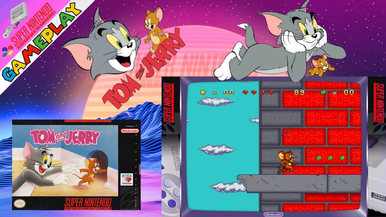 Tom & Jerry // Short Gameplay // SNES - YouTube