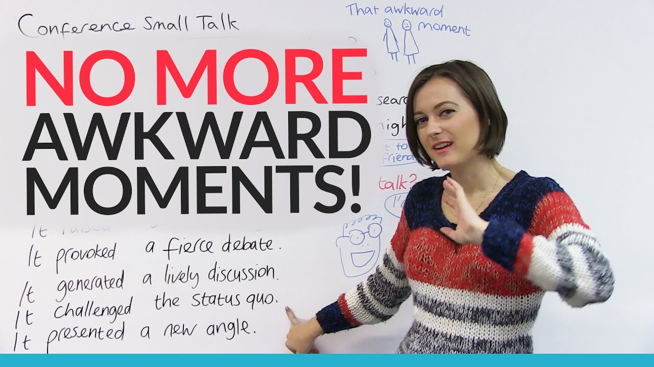 Business meeting & conference SMALL TALK – How to avoid that awkward ...
