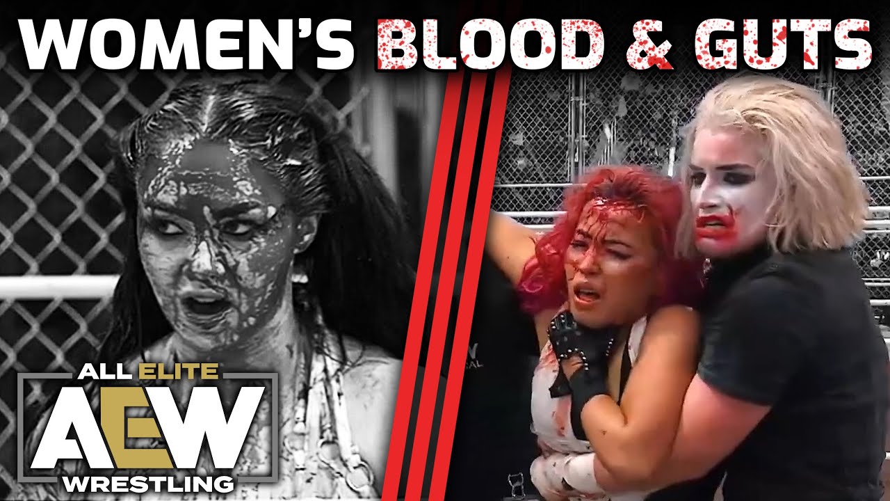 How successful was AEW's first ever Women's Blood & Guts Match? - YouTube