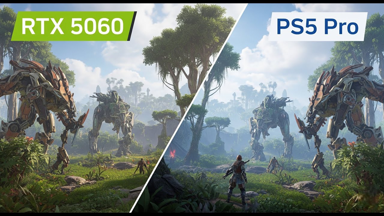 PS5 Pro DESTROYS RTX 5060 ?! | Pure Visual Quality Test | - YouTube