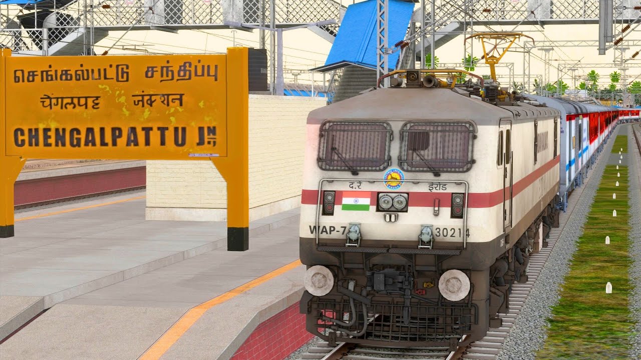 12632 NELLAI SUPER FAST EXPRESS | Nellai - Chennai | Indian Train ...