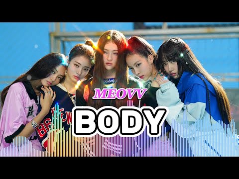 MEOVV - Body (English Lyrics + Music Visualizer) || Popular Song 2025 ...