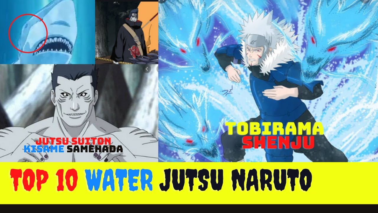 10 Jutsu Air Terhebat di Anime Naruto Suiton (Suryudan No Jutsu, Kokuu ...