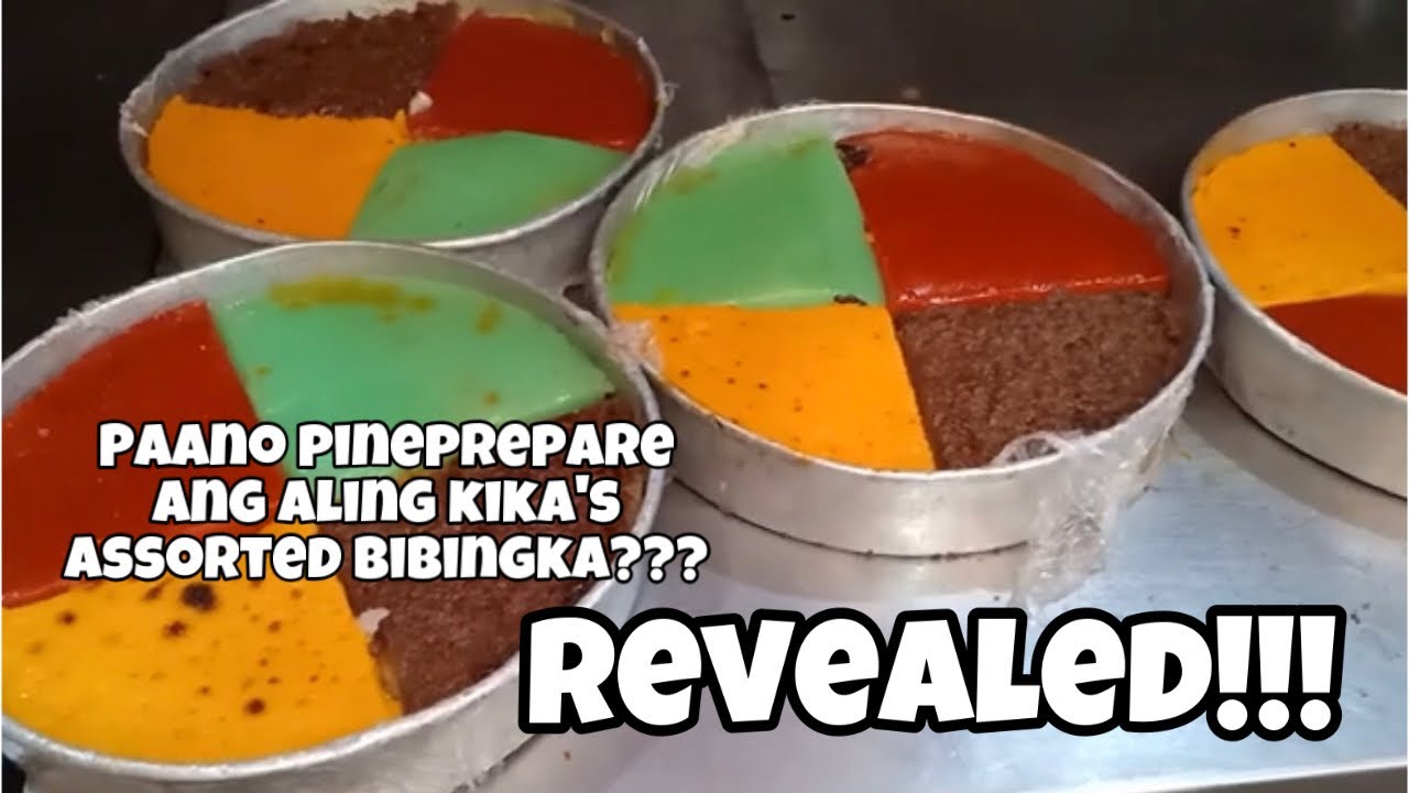 ALING KIKA’s ASSORTED BIBINGKA, AMAZING PREPARATION #Sweetasyou # ...