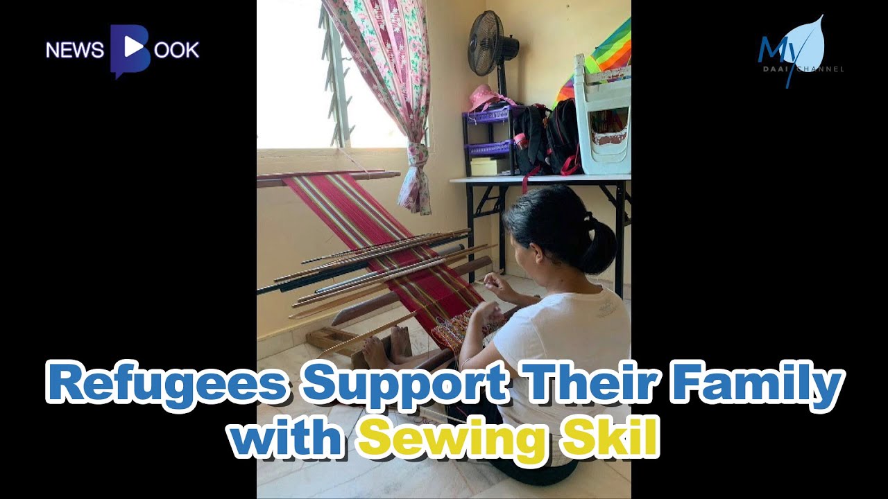 20210115【Newsbook】Refugees Support Their Family with Sewing Skill - YouTube