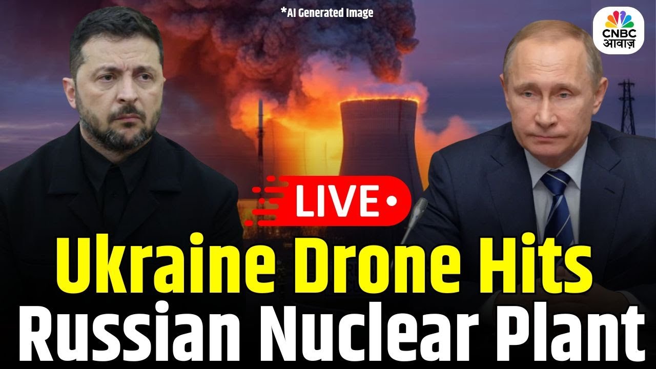 Ukraine Drone Hits Russian Nuclear Plant, Sparks Huge Fire At Novatek's ...