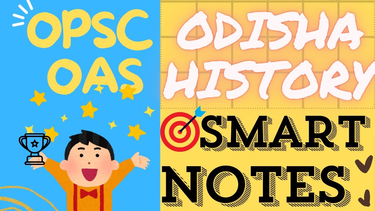Best Notes Of Odisha History For OPSC OAS Prelims!! Effective Notes To ...