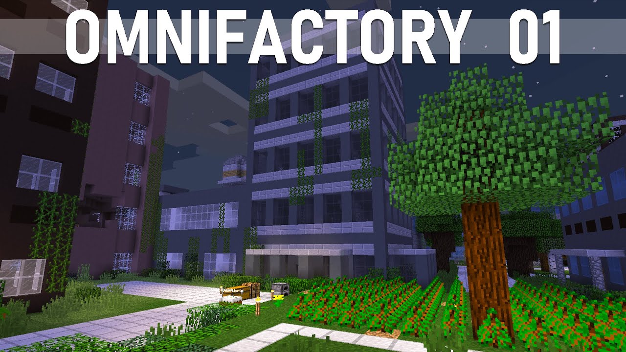 Omnifactory - A New Adventure! Minecraft - Episode 01 - YouTube