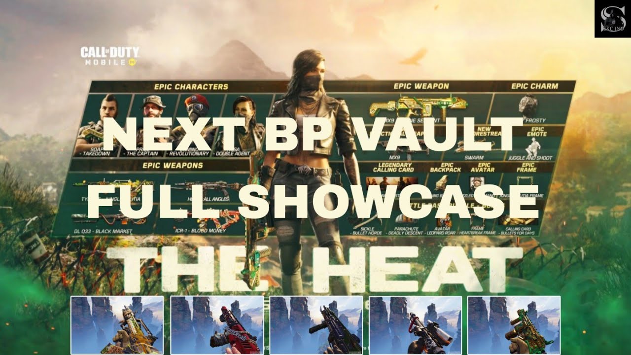 CODM Next Season 9 BP Vault | The Heat Battle Pass | Full Showcase ...