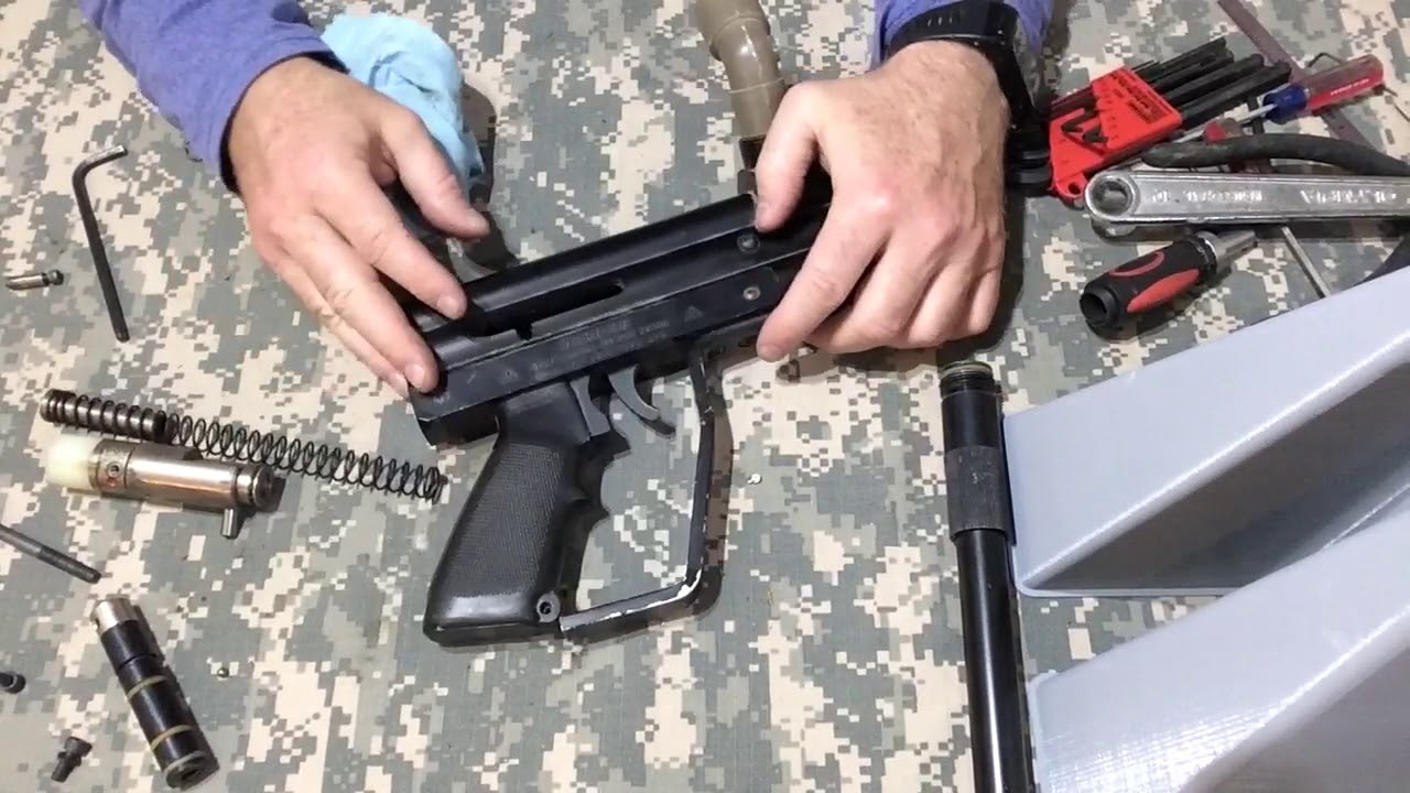 Rare Paintball guns - The Sheridan Vm68 - YouTube