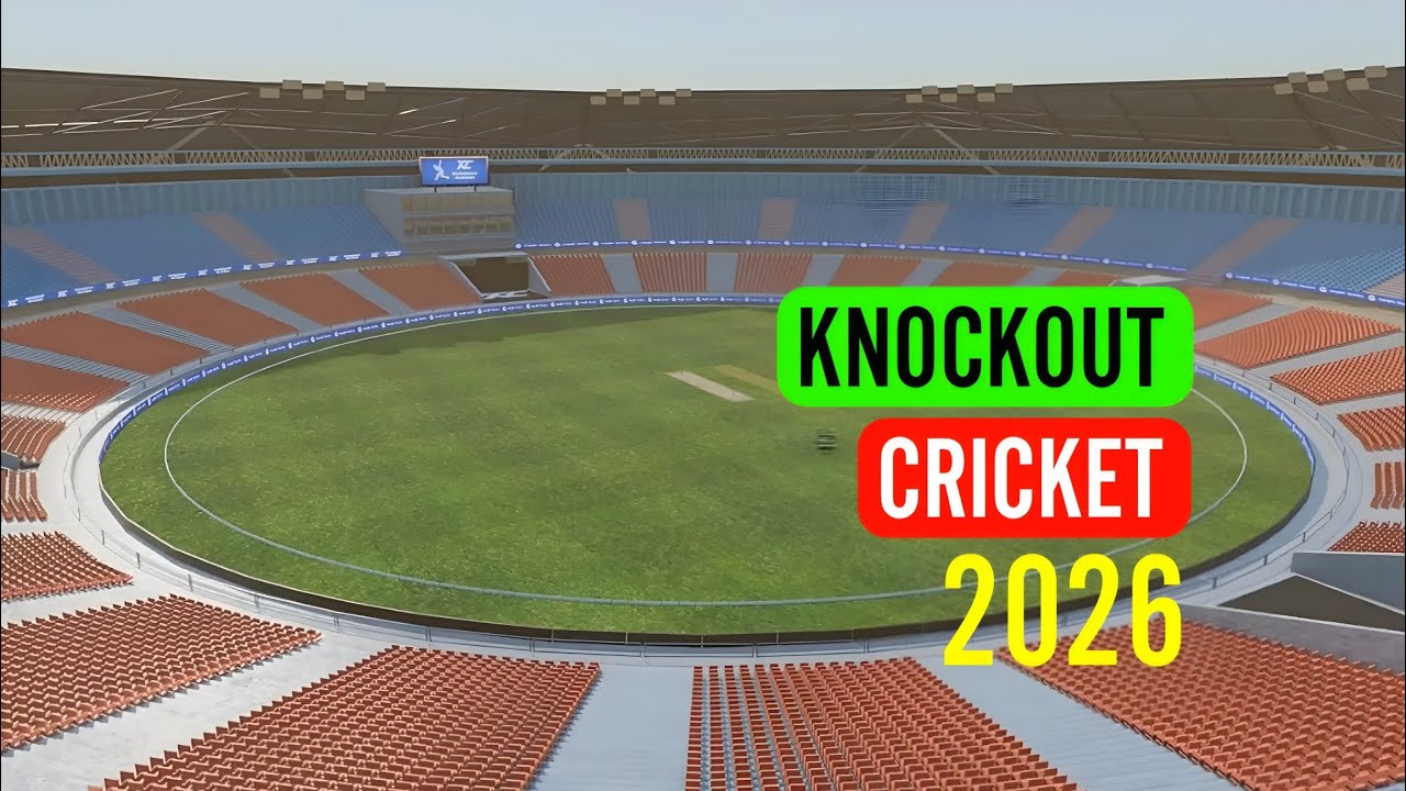 "Knockout cricket 26" new cricket game arriving soon||full fetures ...