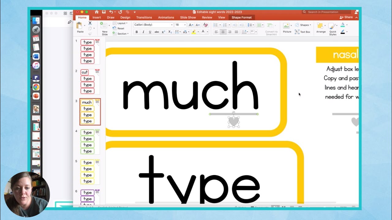 Tutorial: Creating Your Own Heart Word Cards - YouTube