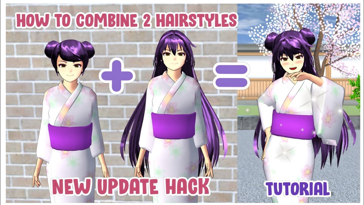 New Update Hack! 😍 How to Combine 2 Hairstyles for Girl • Easy Tutorial ...