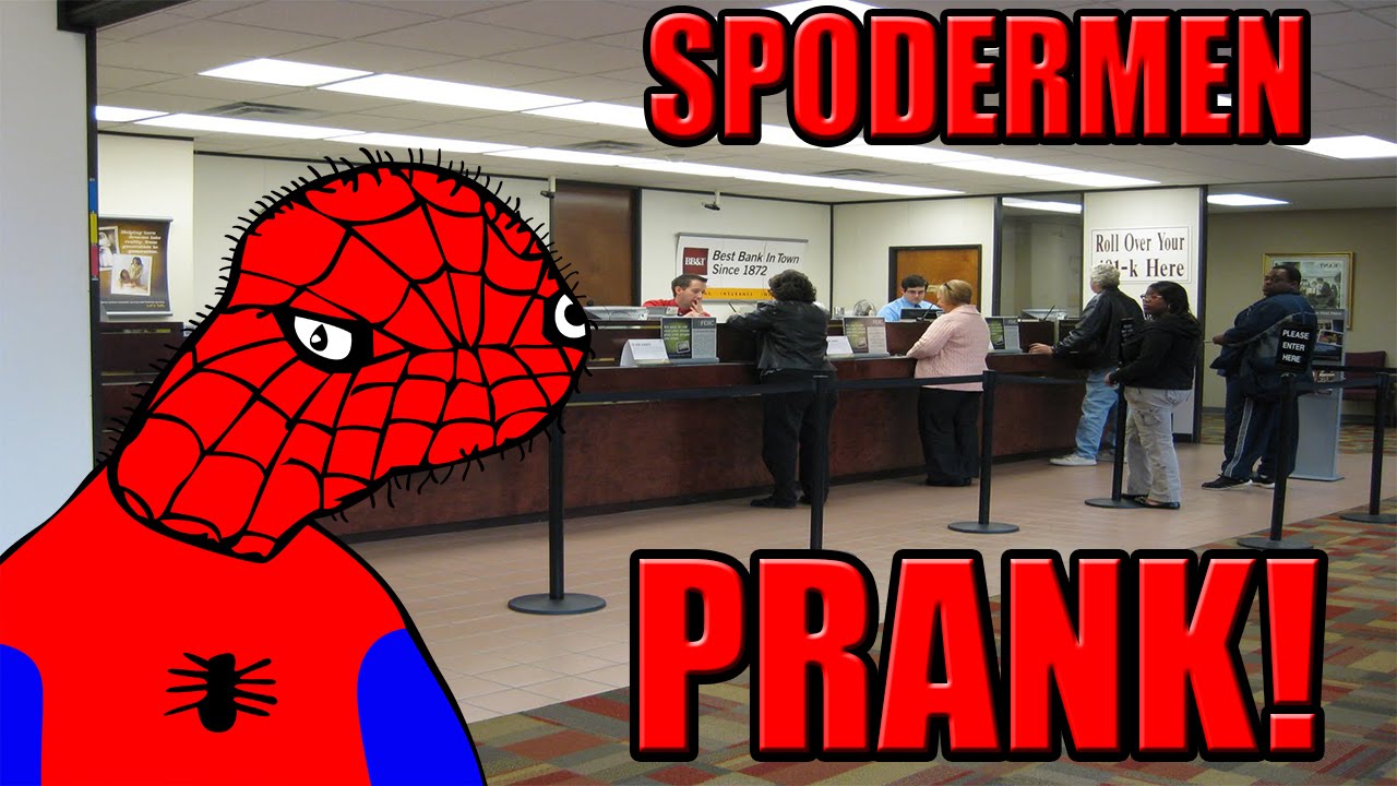 Spodermen PRANK!! - YouTube
