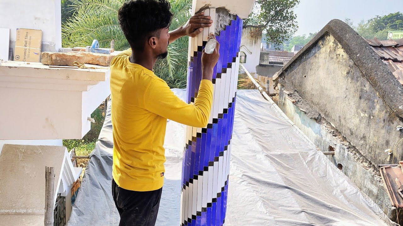 Crafting Beautiful Round Pillars | Precise Cutting & Installation Tips ...